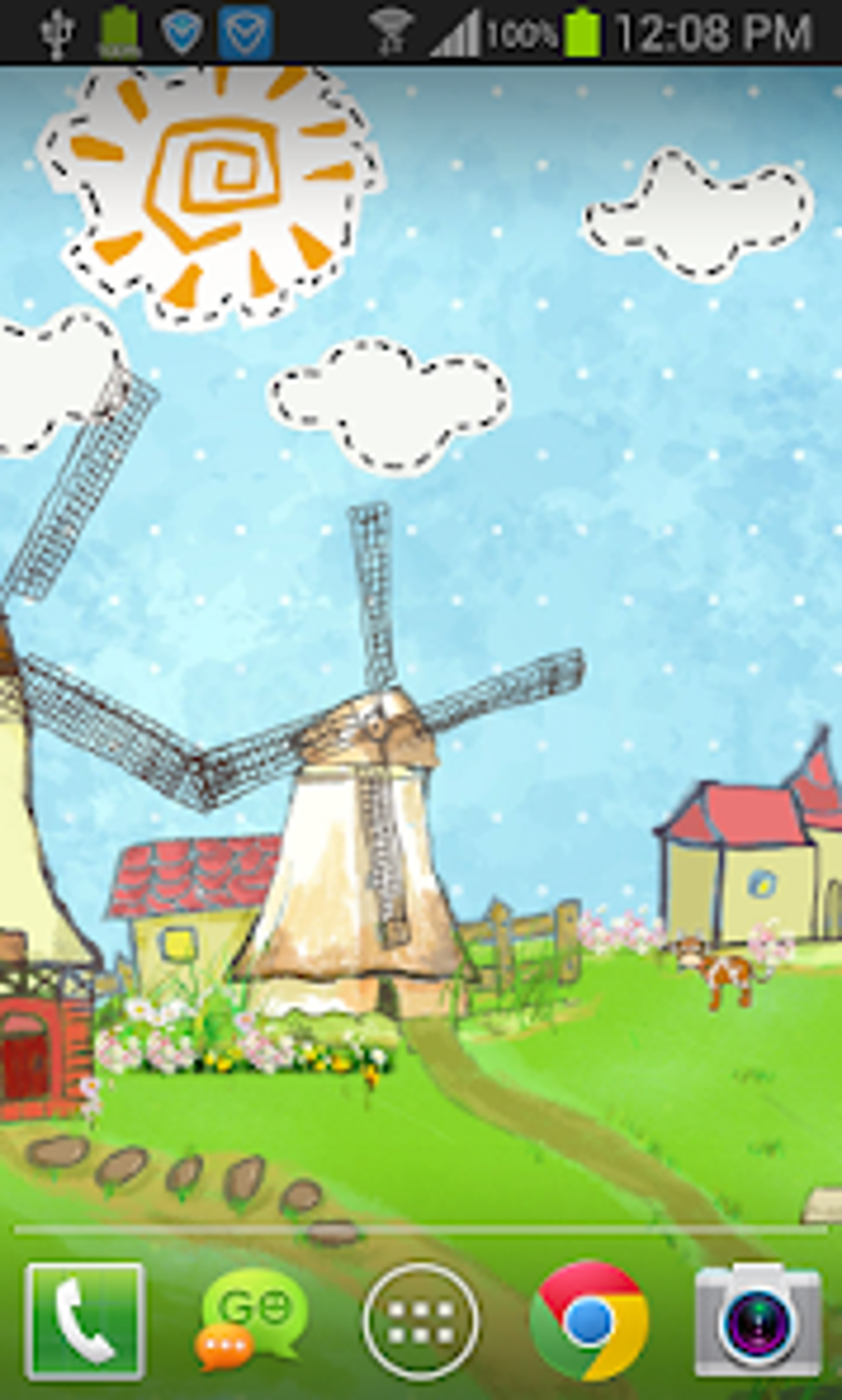 Cartoon Windmill LW FREE for Android - Download