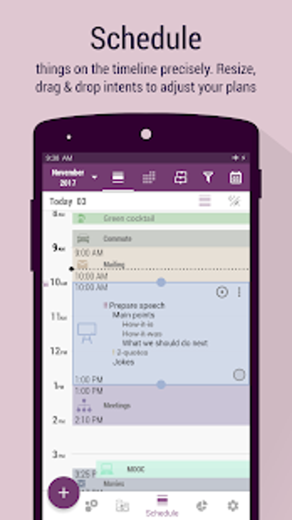 Android 용 Time Planner - Schedule To-Do List Time Tracker APK - 다운로드