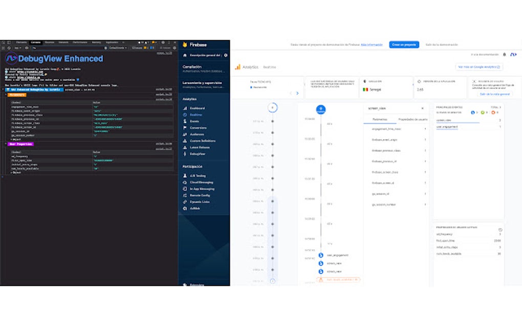 GA4 Enhanced DebugView by Luratic for Google Chrome - Extension Download