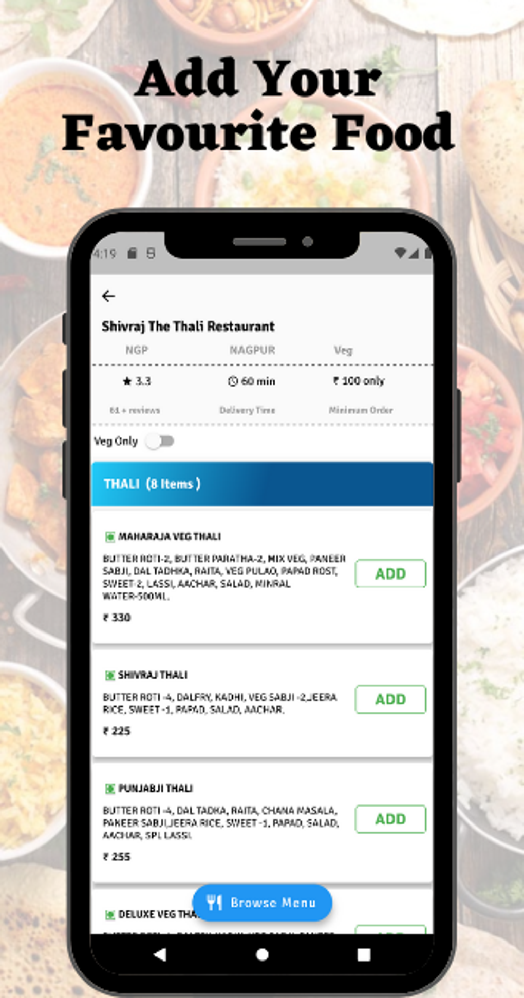 RailRecipe - Order Online Food In Train para Android - Descargar