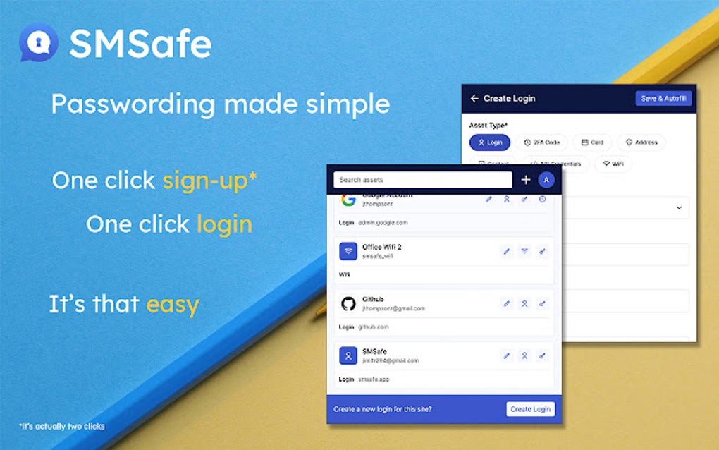 SMSafe - Simple Access Management para Google Chrome - Extensión Descargar