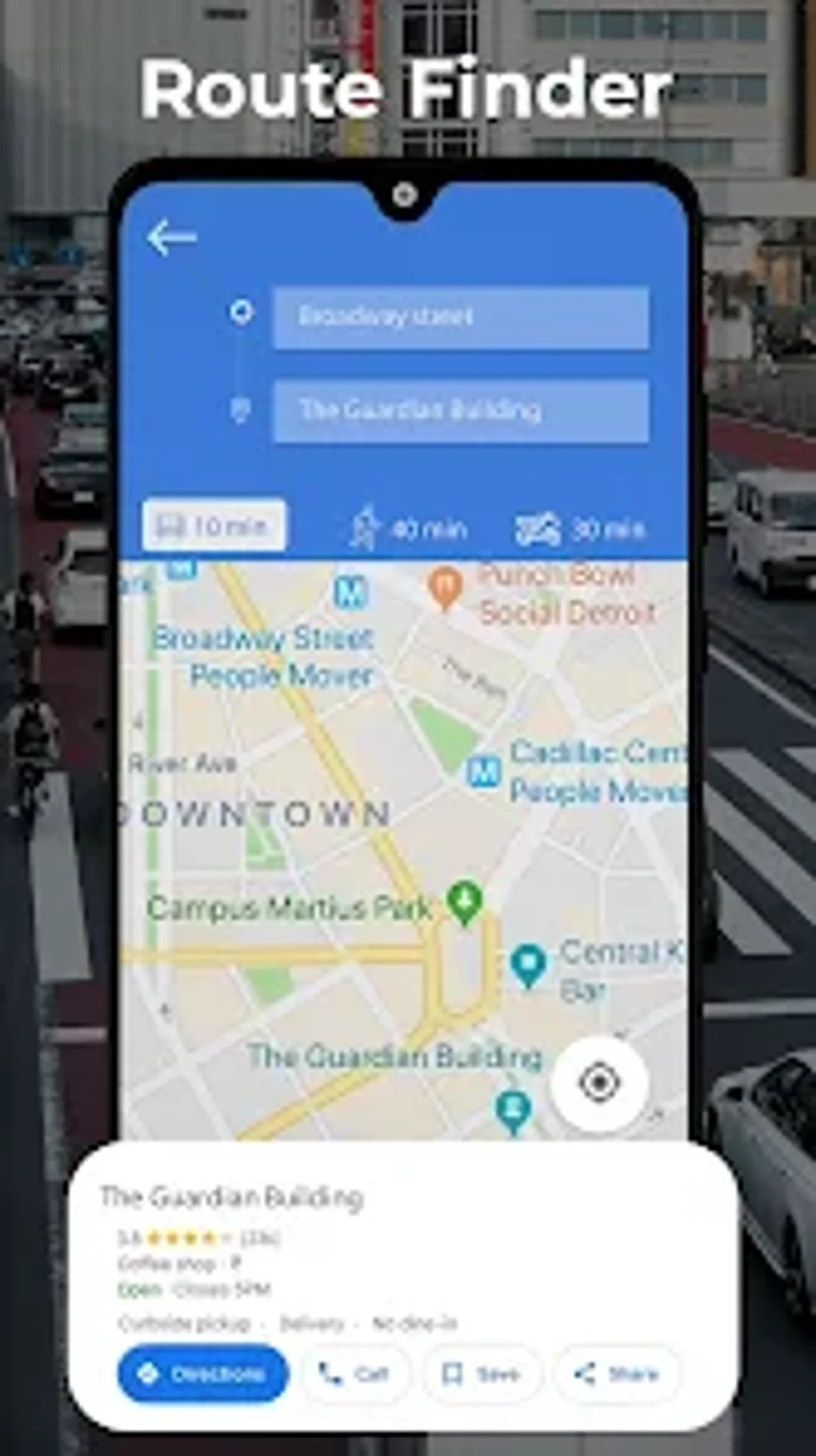 GPS Navigation: Live Earth Map pour Android - Télécharger
