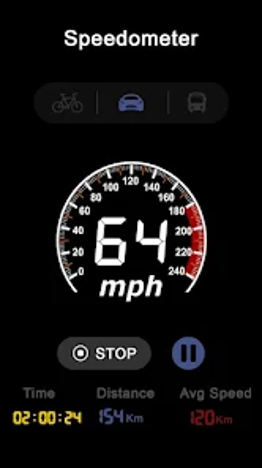 Android için GPS Speedometer App - İndir