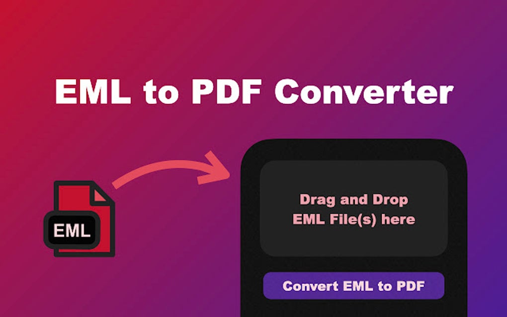 EML to PDF for Google Chrome - Extension Download