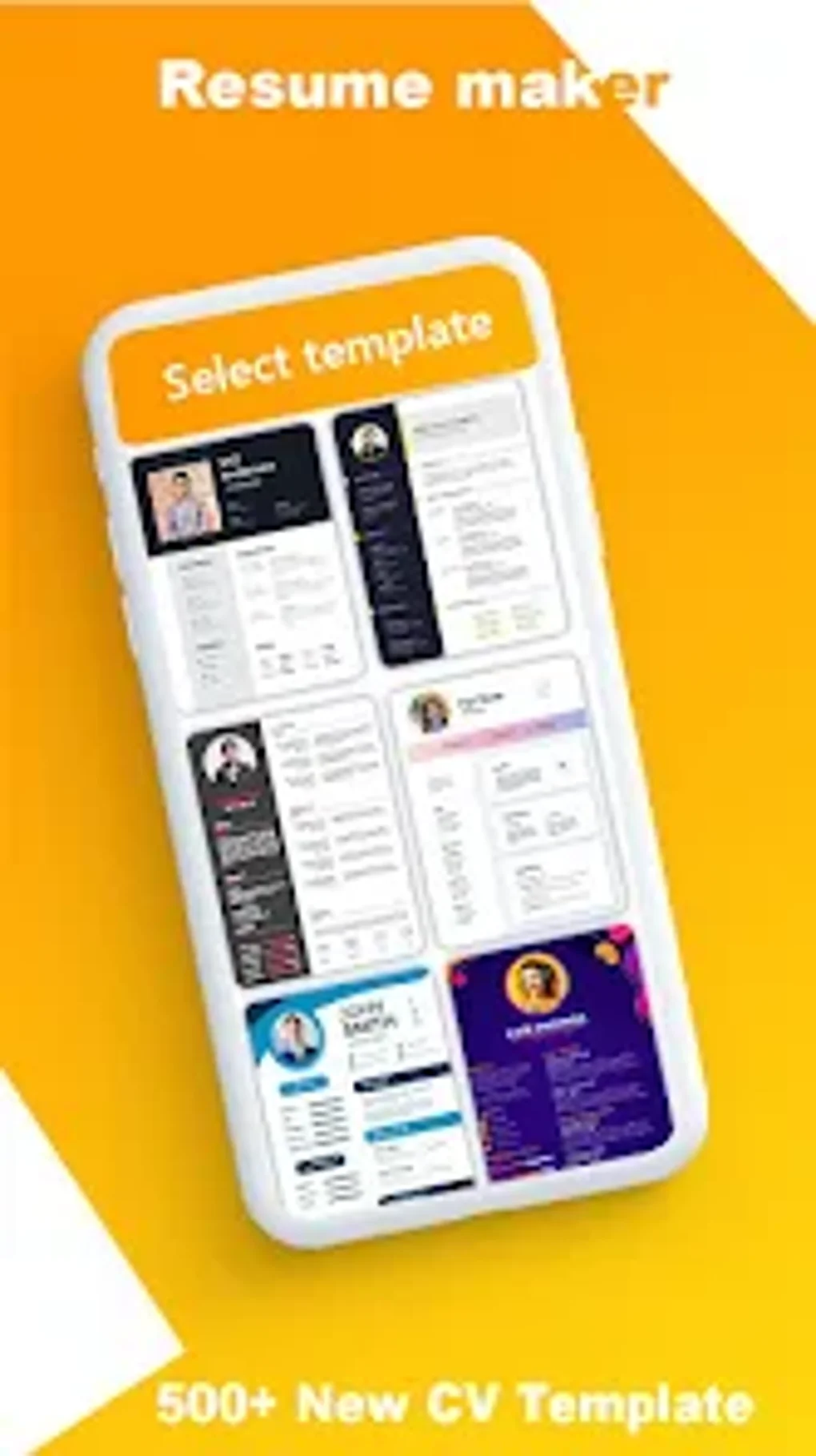 Resume maker - CV Builder pour Android - Télécharger Resume maker - CV Builder pour Android - Télécharger