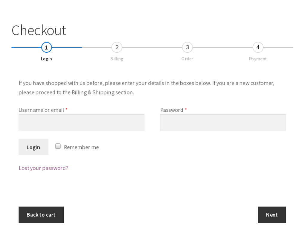 Multi-Step Checkout for WooCommerce para WordPress - Descargar
