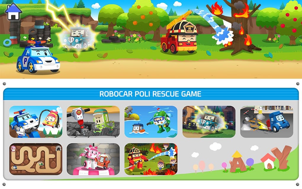 Robocar Poli Rescue - Kids Game Package APK for Android - Download