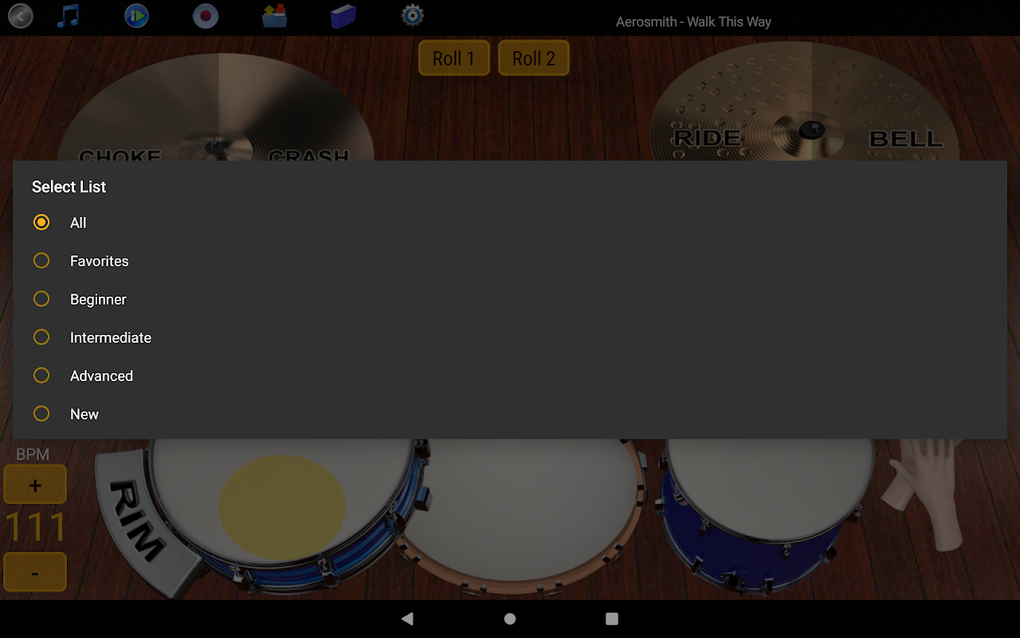 Learn To Master Drums - Drum Set with Tabs สำหรับ Android - ดาวน์โหลด