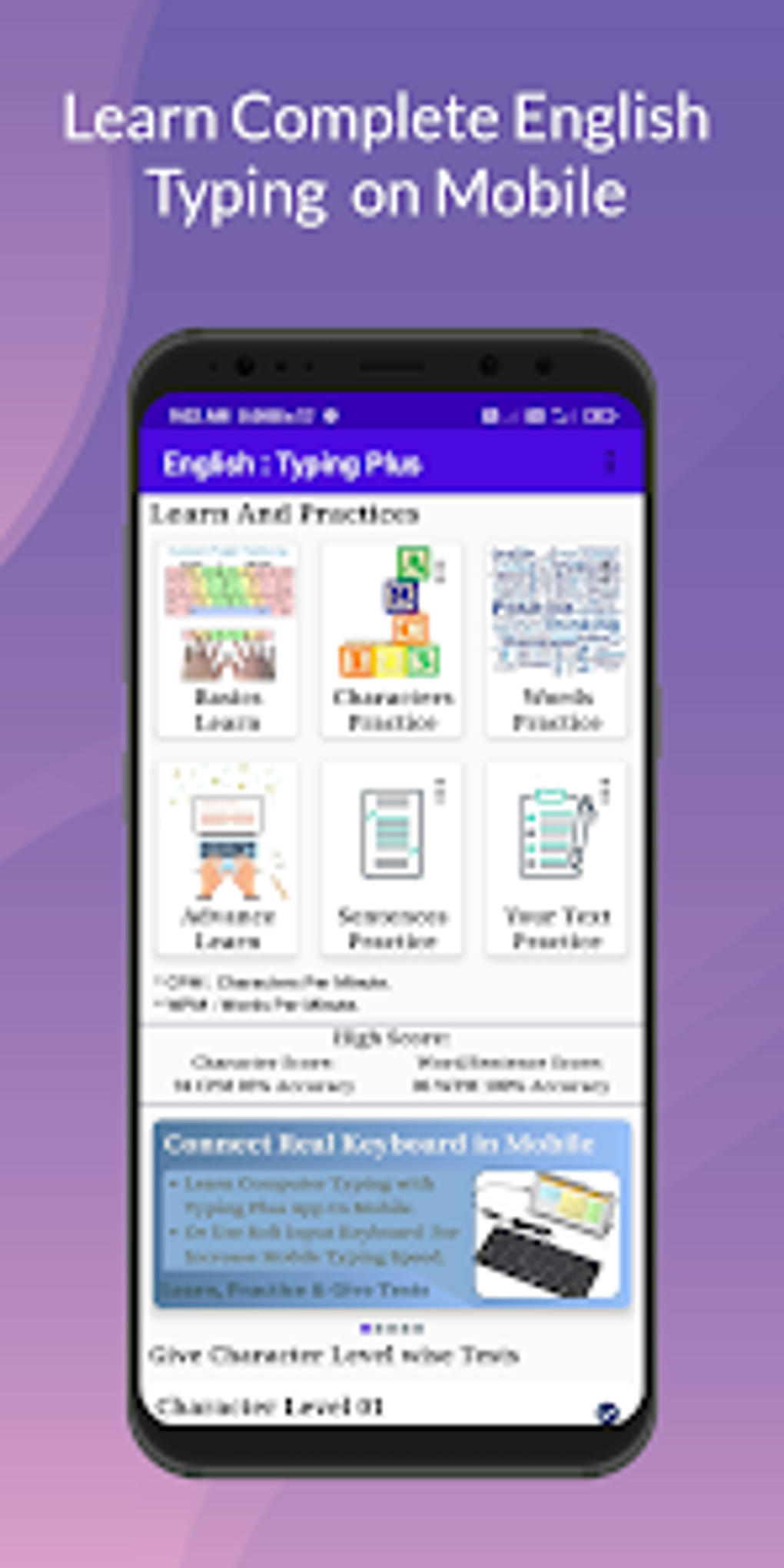 Typing Plus:English Typing App for Android - Download