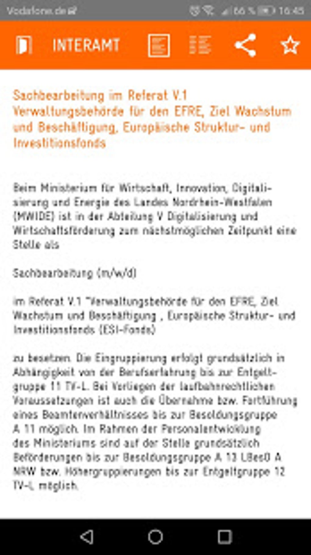 Interamt für Android - Download