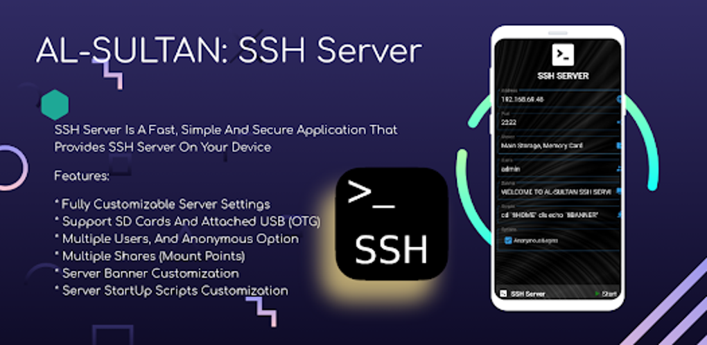 SSH Server para Android - Descargar