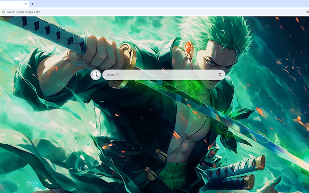 Roronoa Zoro Live Wallpaper para Google Chrome - Extensión Descargar