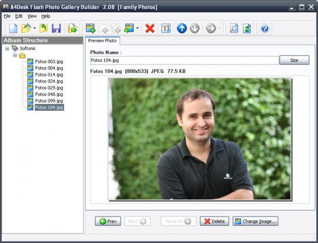 A4Desk Flash Photo Gallery Builder - Télécharger