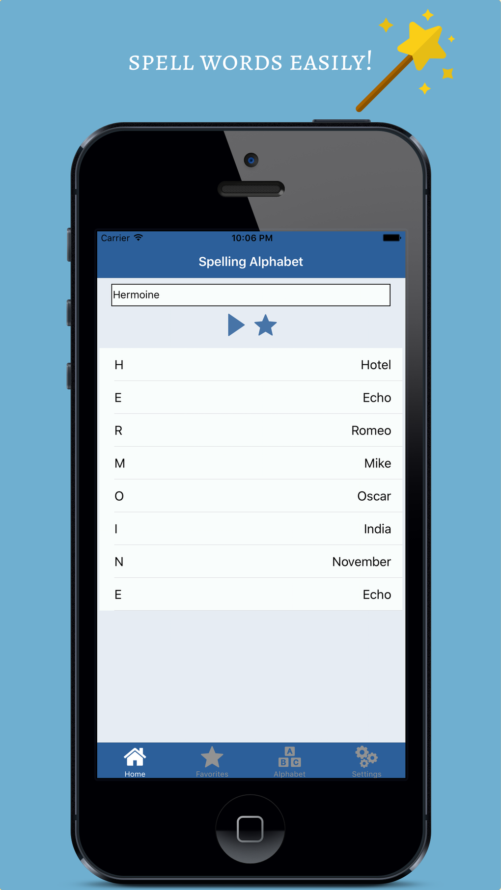 NATO Phonetic Alphabet for iPhone - Download
