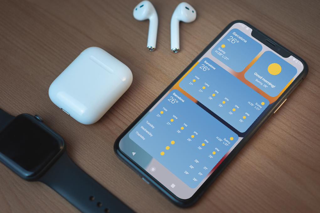 iOS Widgets APK for Android - Download