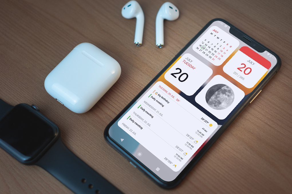 iOS Widgets APK for Android - Download