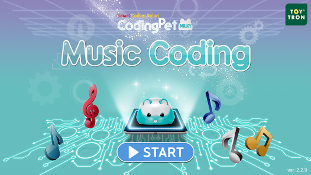 Coding Pet Milky Music Coding для Android — Скачать