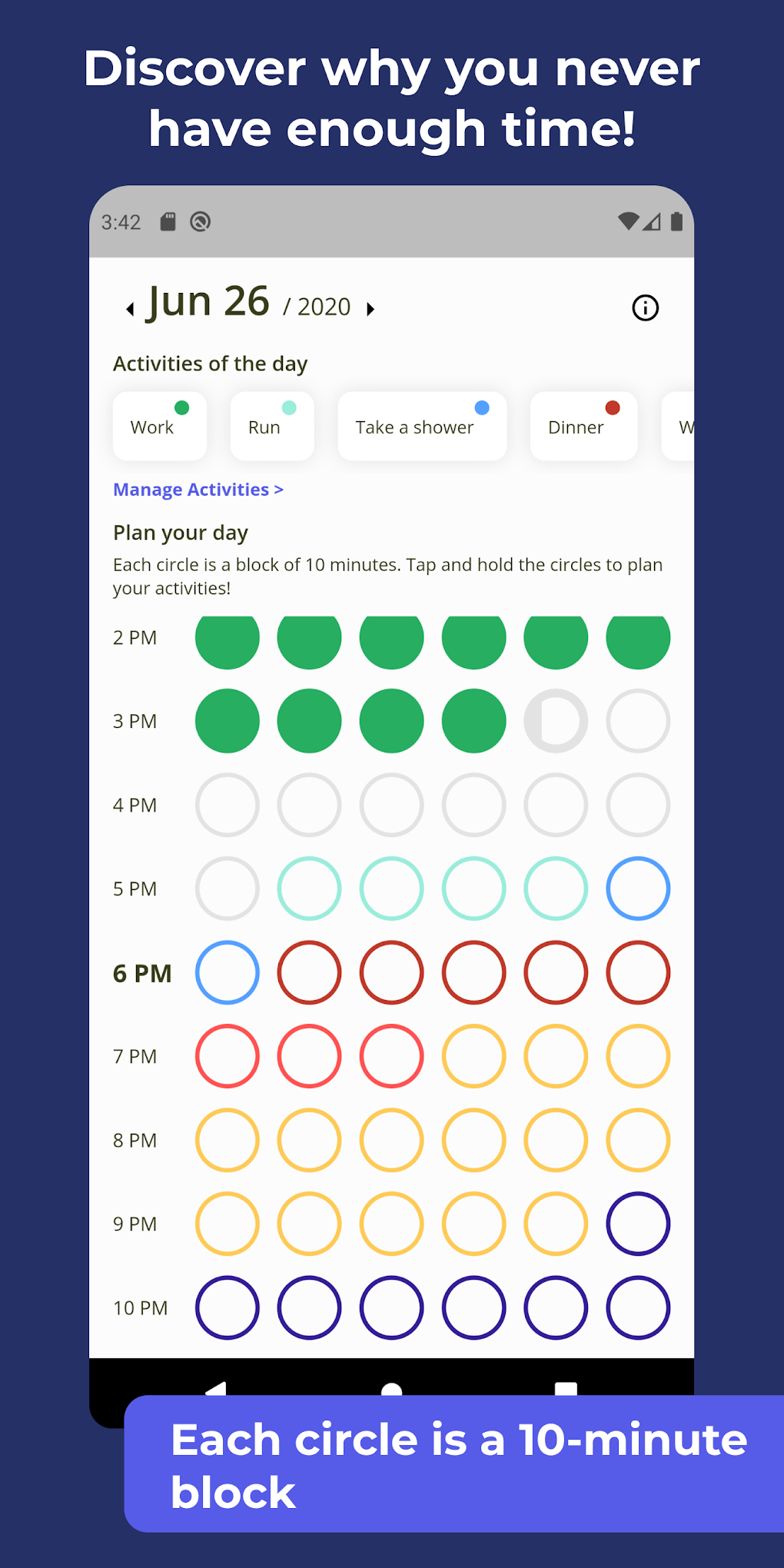 Android 용 blocos - time block daily planner organizer - 다운로드