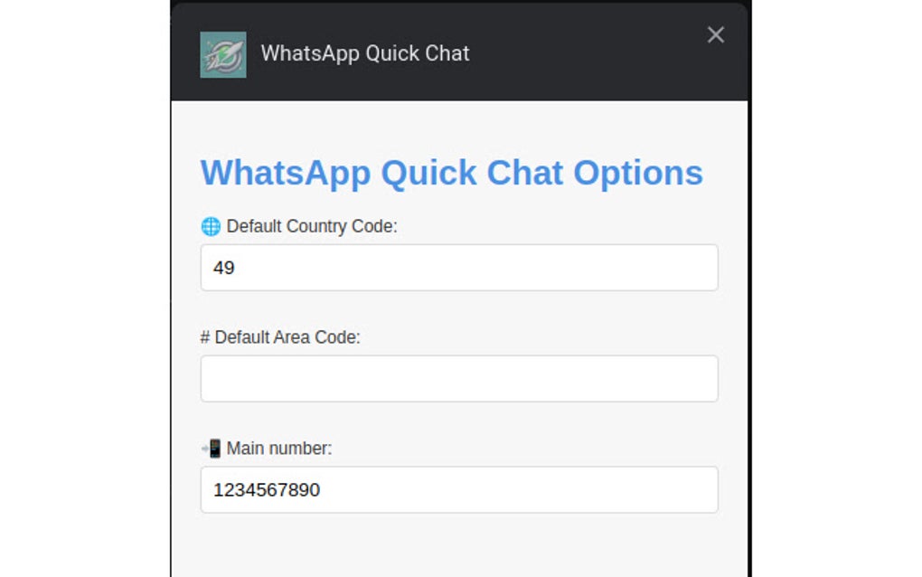 WhatsApp Quick Chat para Google Chrome - Extensão Download
