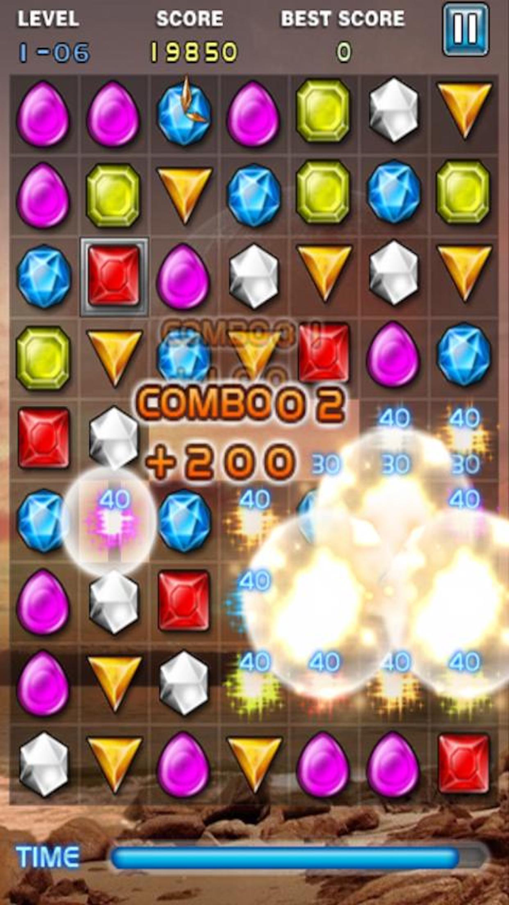 Jewel Deluxe Mania - Match 3 Splash Free Games для iPhone — Скачать