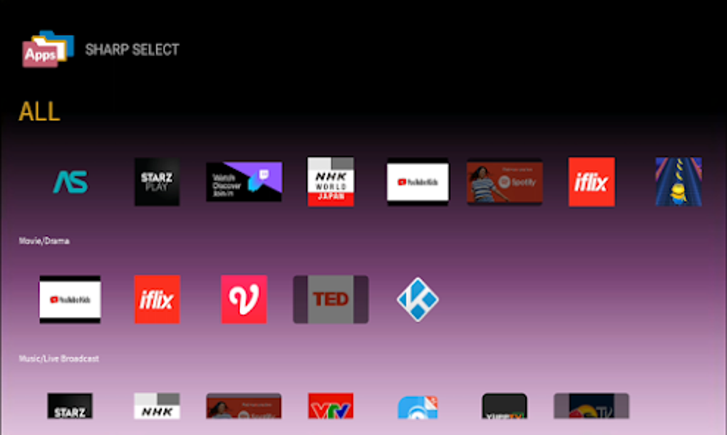 SHARP SELECT for Android - Download