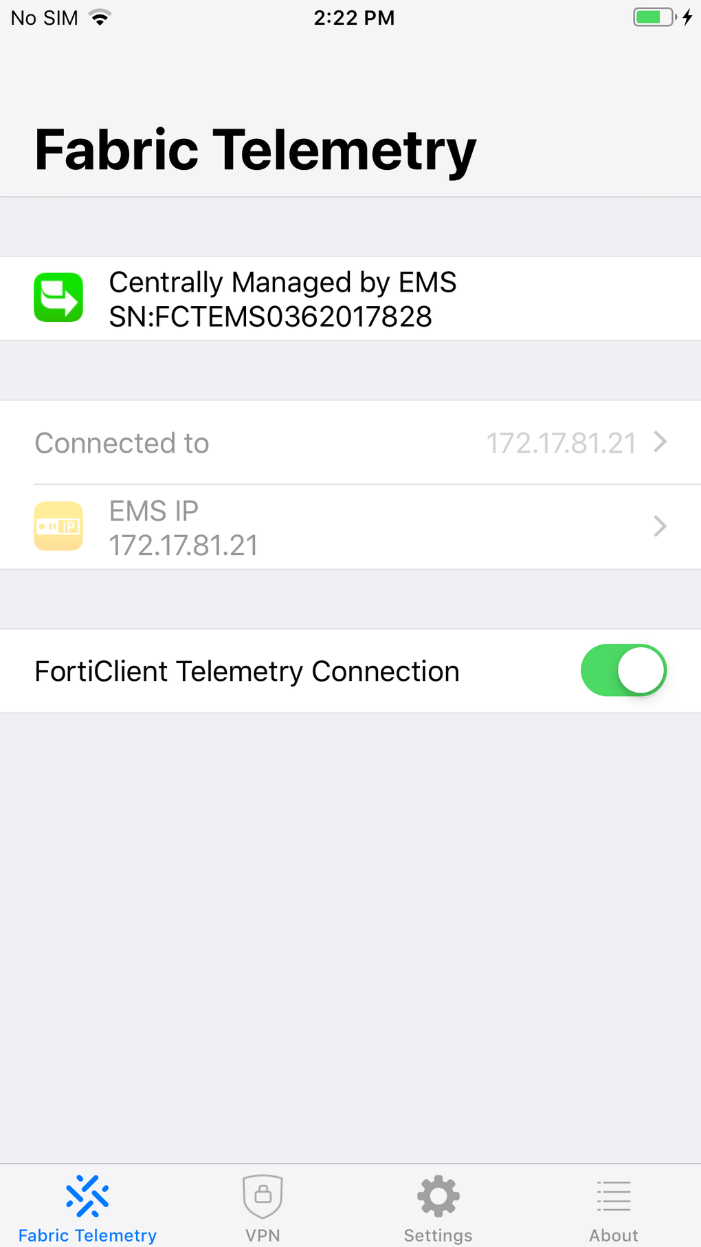 FortiClient for iPhone - Download