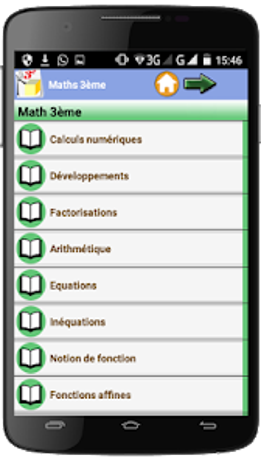 Maths 3ème for Android - Download