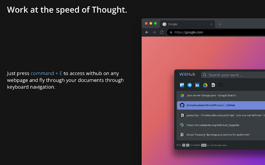 withub-spotlight for Google Chrome - Extension Download