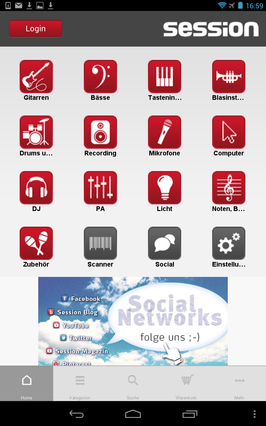 session App for Android - Download