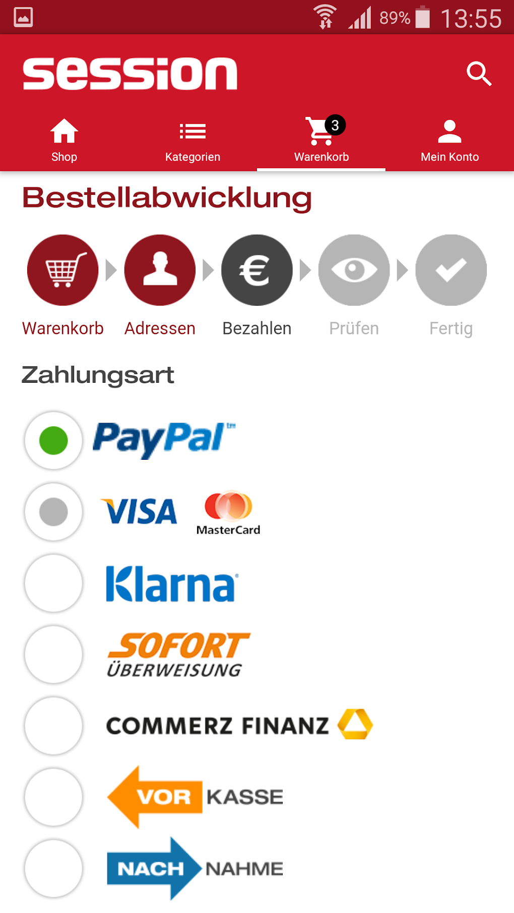 session App for Android - Download