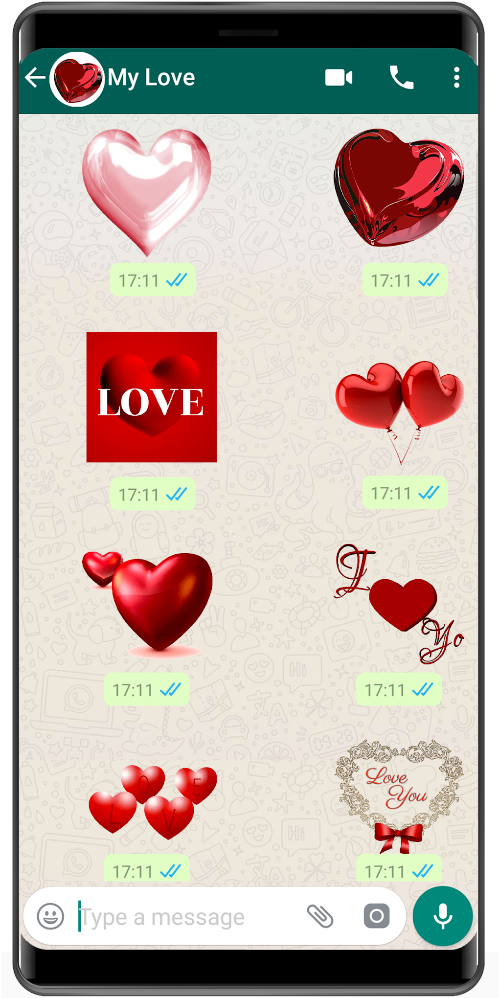 Love stickers for WAStickerApps love para Android - Descargar