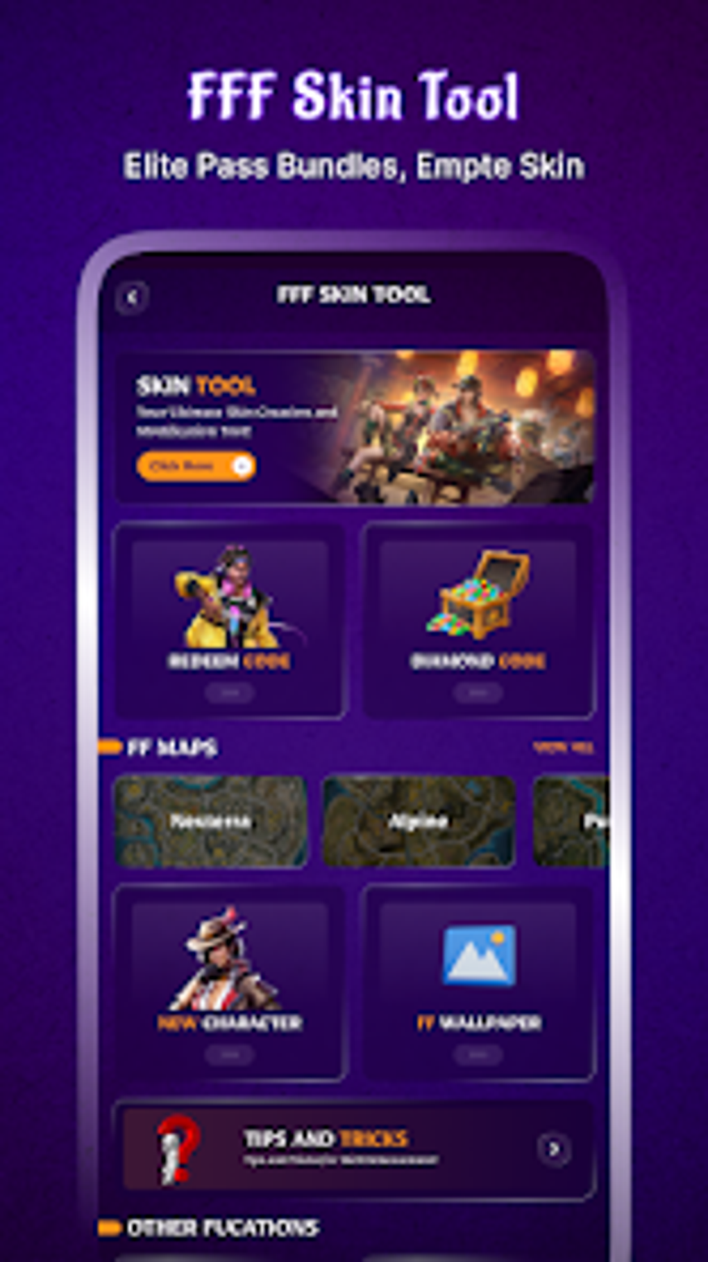 FFF Skin Tools - Elite Pass for Android - Download