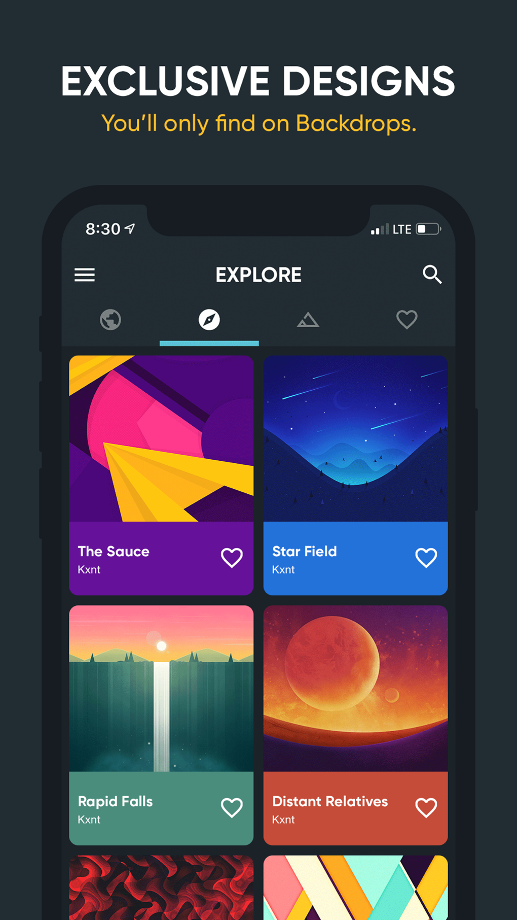 Backdrops - Wallpapers for iPhone - Download