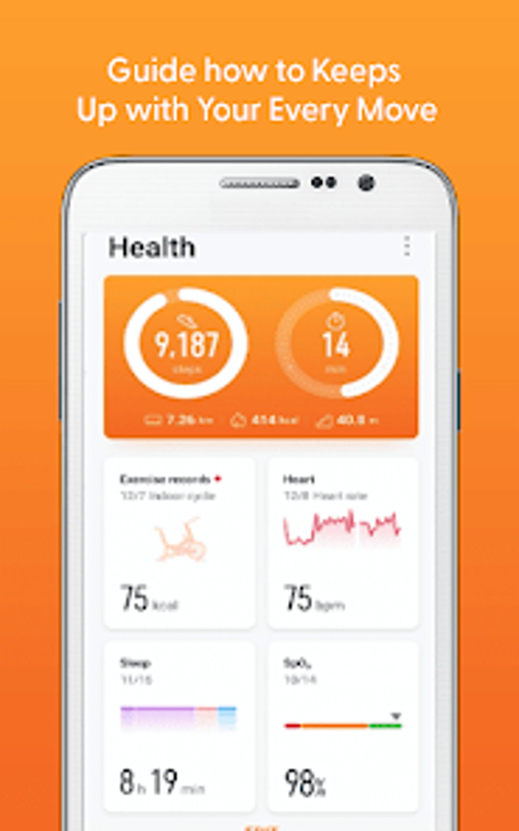 Android için Huawei Health Guide Android - İndir