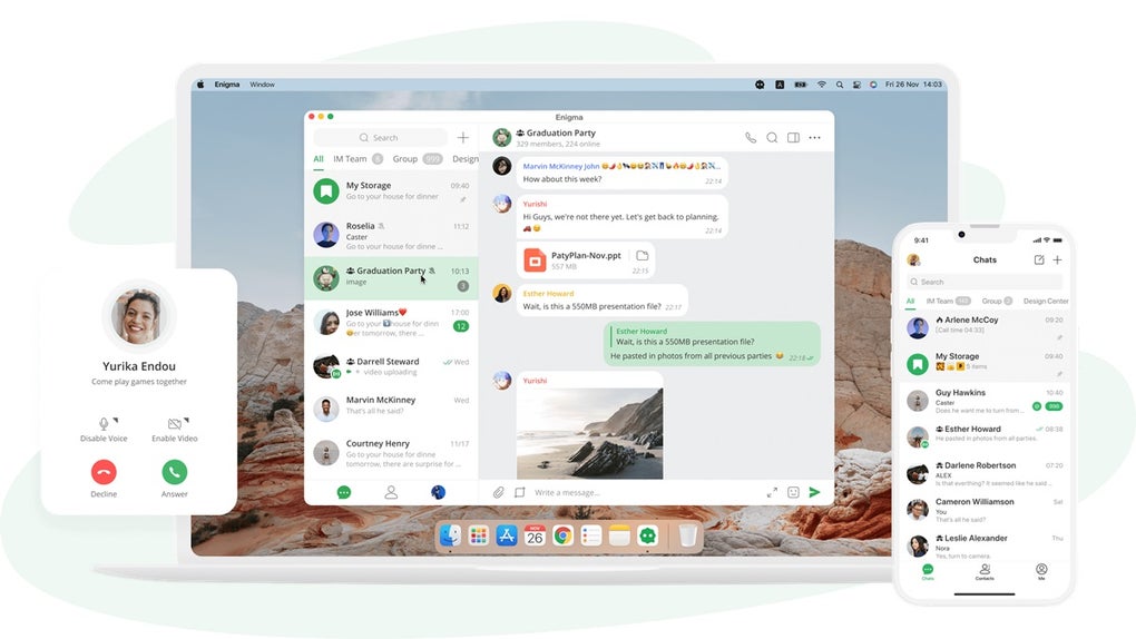 Enigma Messenger for Mac - Download