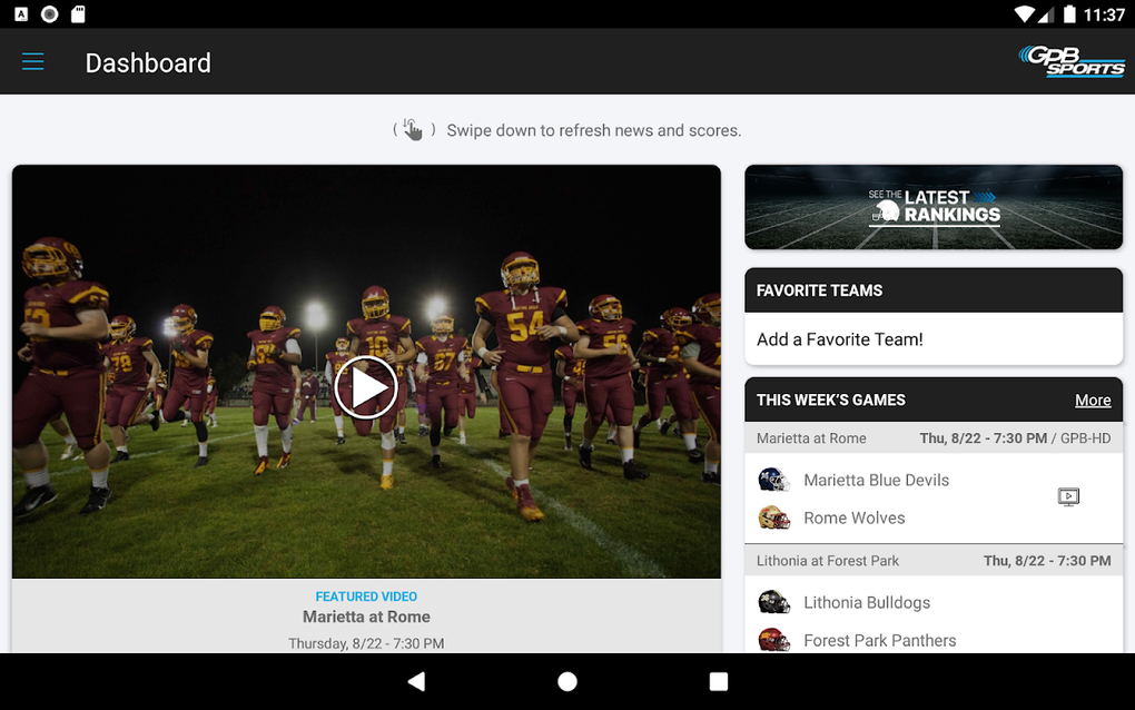 GPB Sports APK for Android - Download