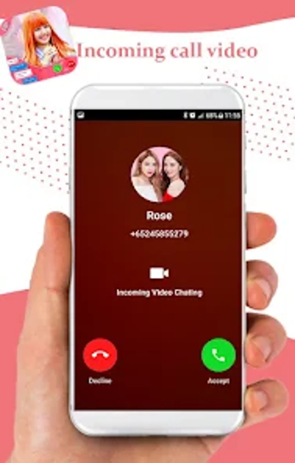 lisa Fake call - blackPink liv for Android - Download