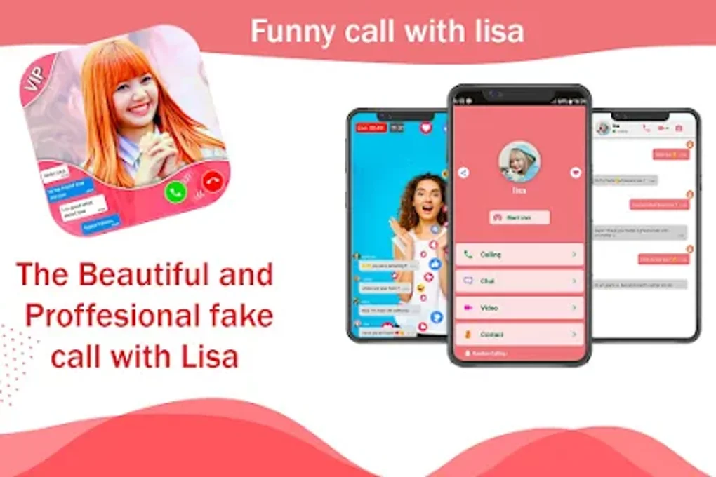 lisa Fake call - blackPink liv for Android - Download