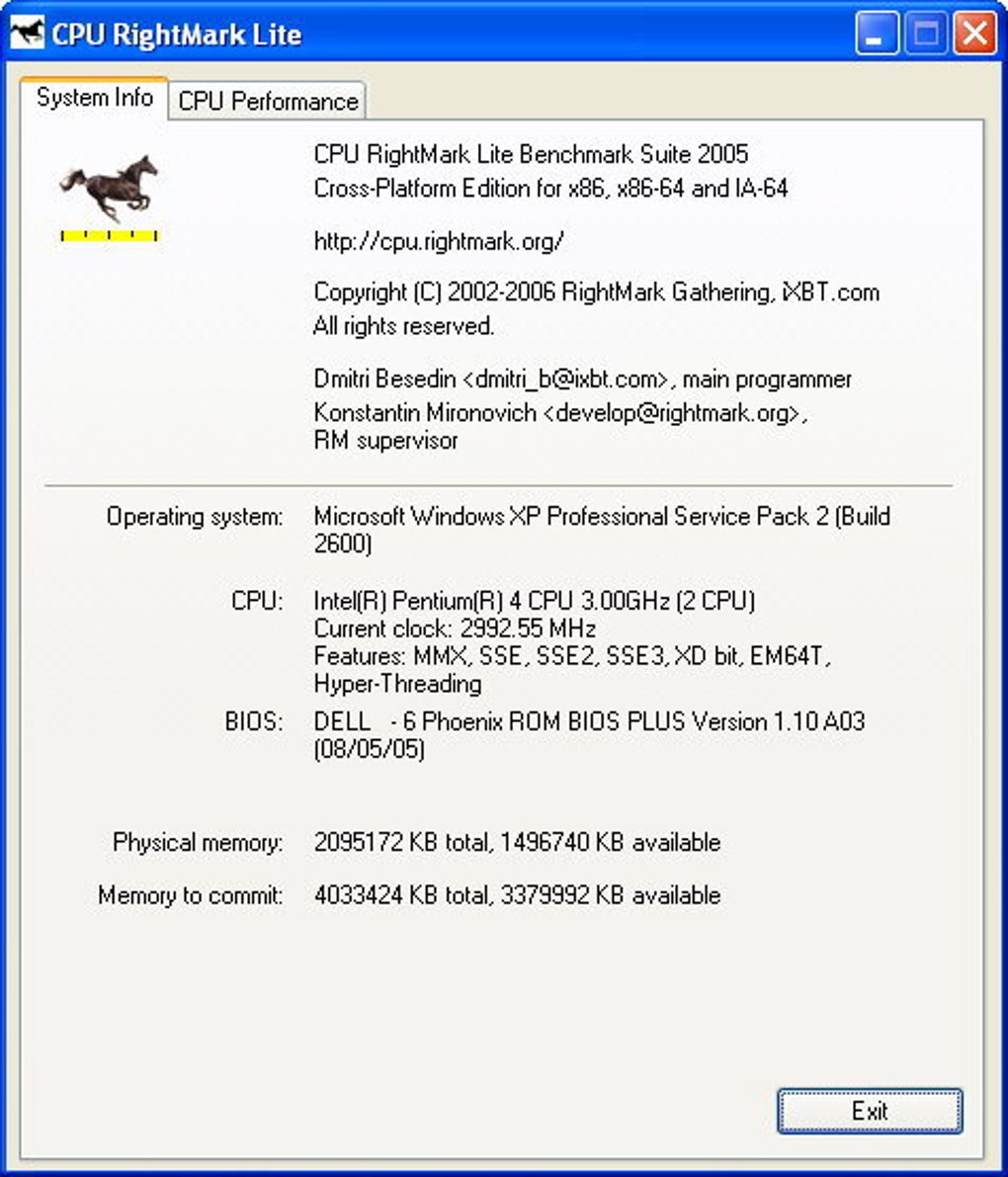 CPU RightMark - Download
