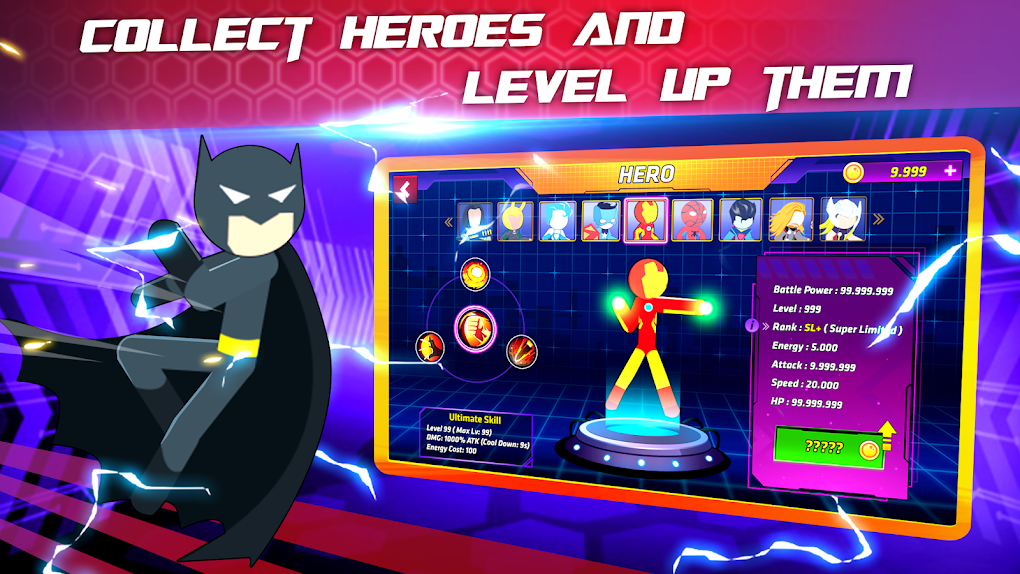 Super Stickman Heroes Fight para Android - Descargar
