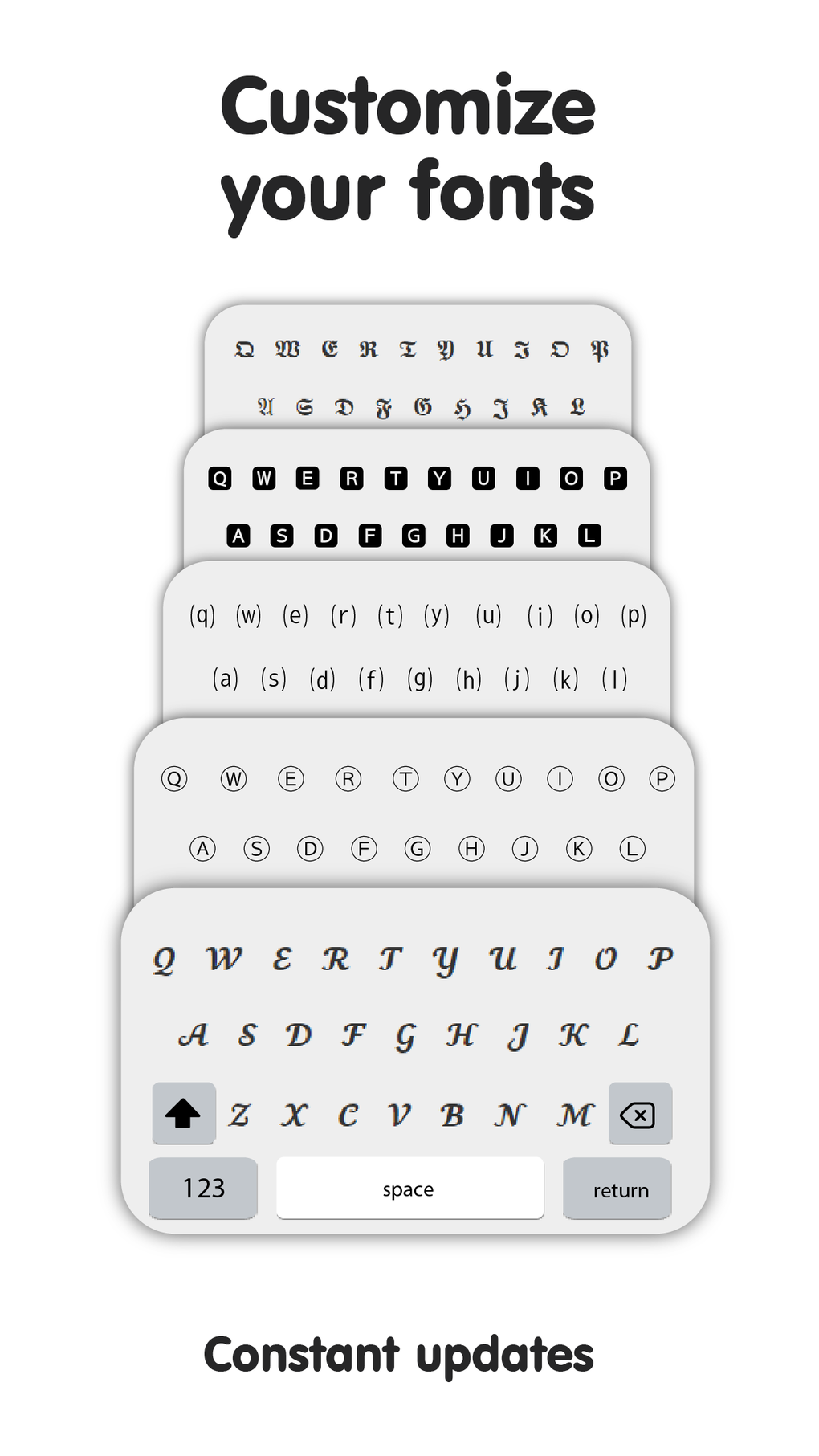 Fonts per iPhone - Download