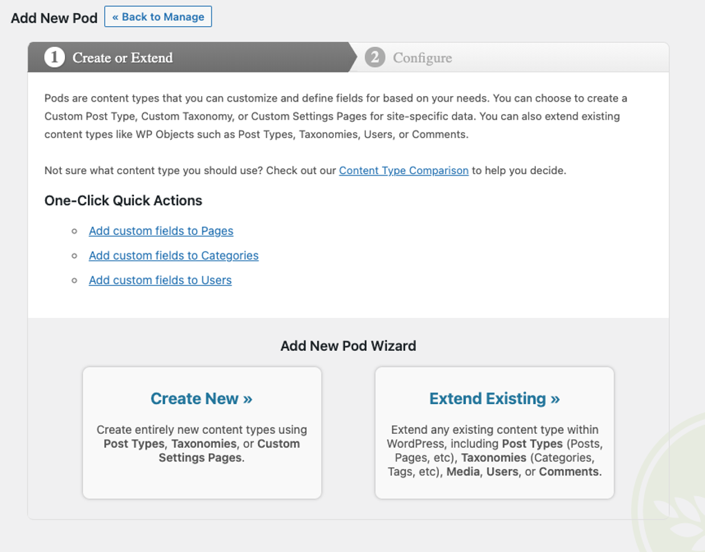 Pods 8211 Custom Content Types and Fields para WordPress - Descargar