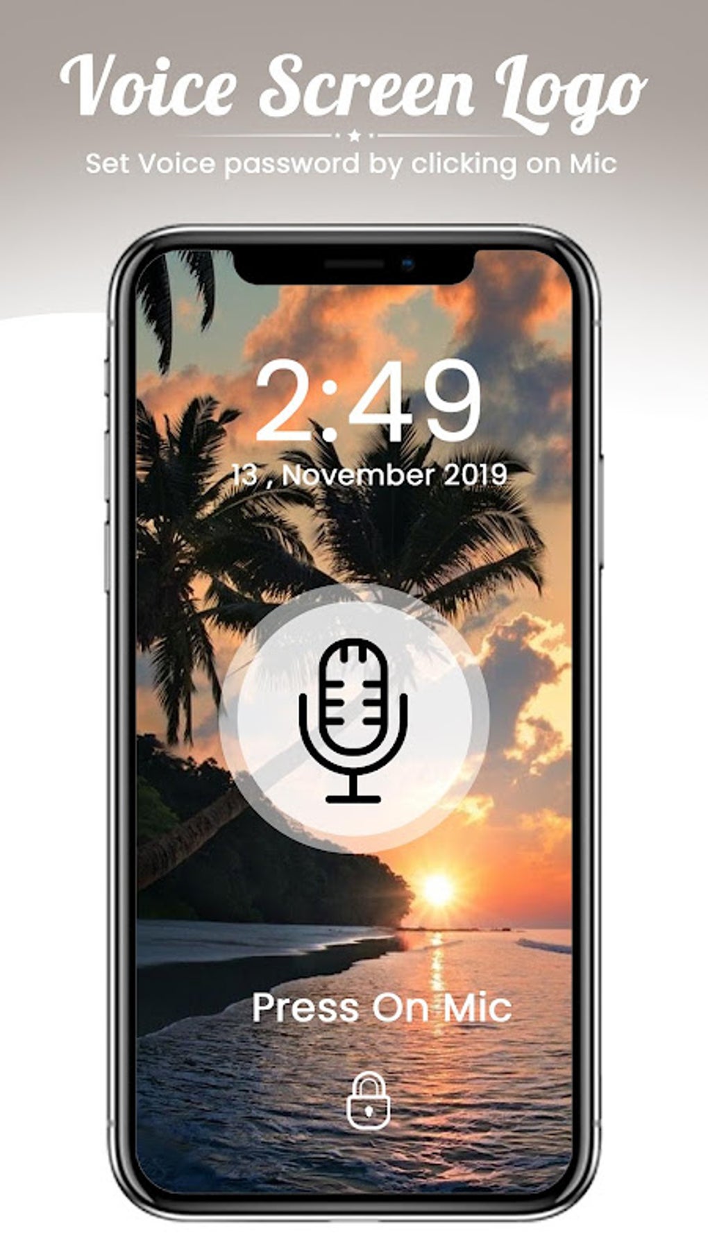 Voice Lock Screen 2021- Unlock Mobile for Android - Download