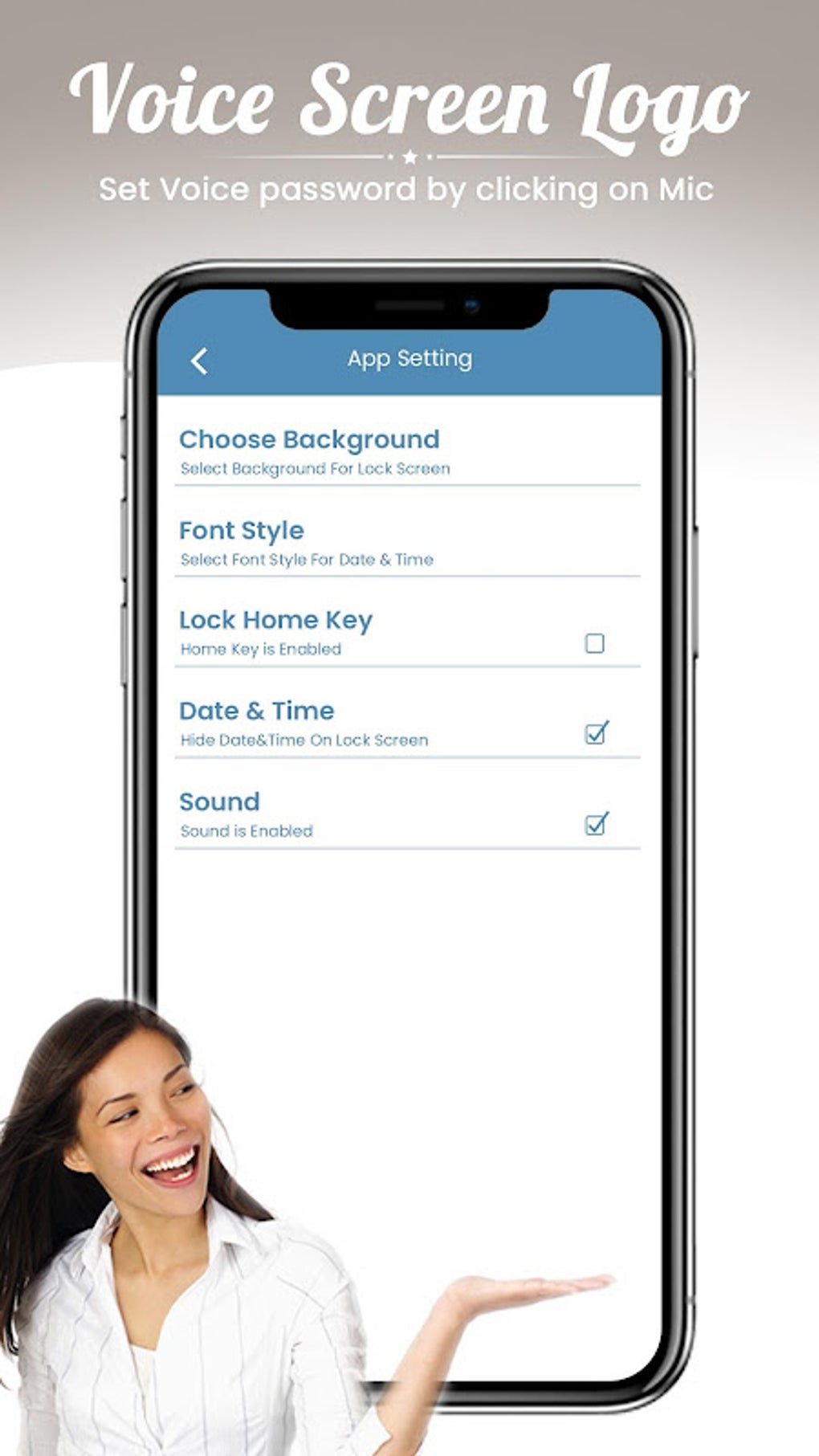 Voice Lock Screen 2021- Unlock Mobile for Android - Download