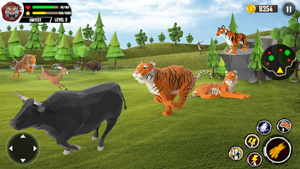 Android için Wild Tiger Simulator Games APK - İndir