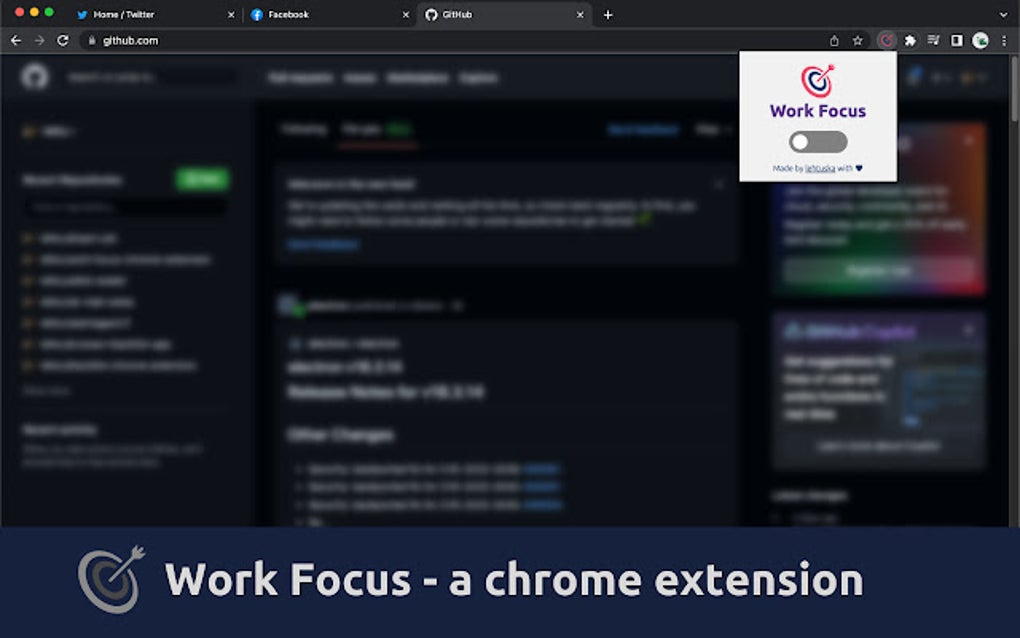 Work Focus for Google Chrome - Extension Download