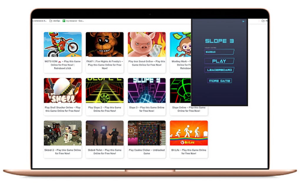 Slope 3 for Google Chrome - Extension Download