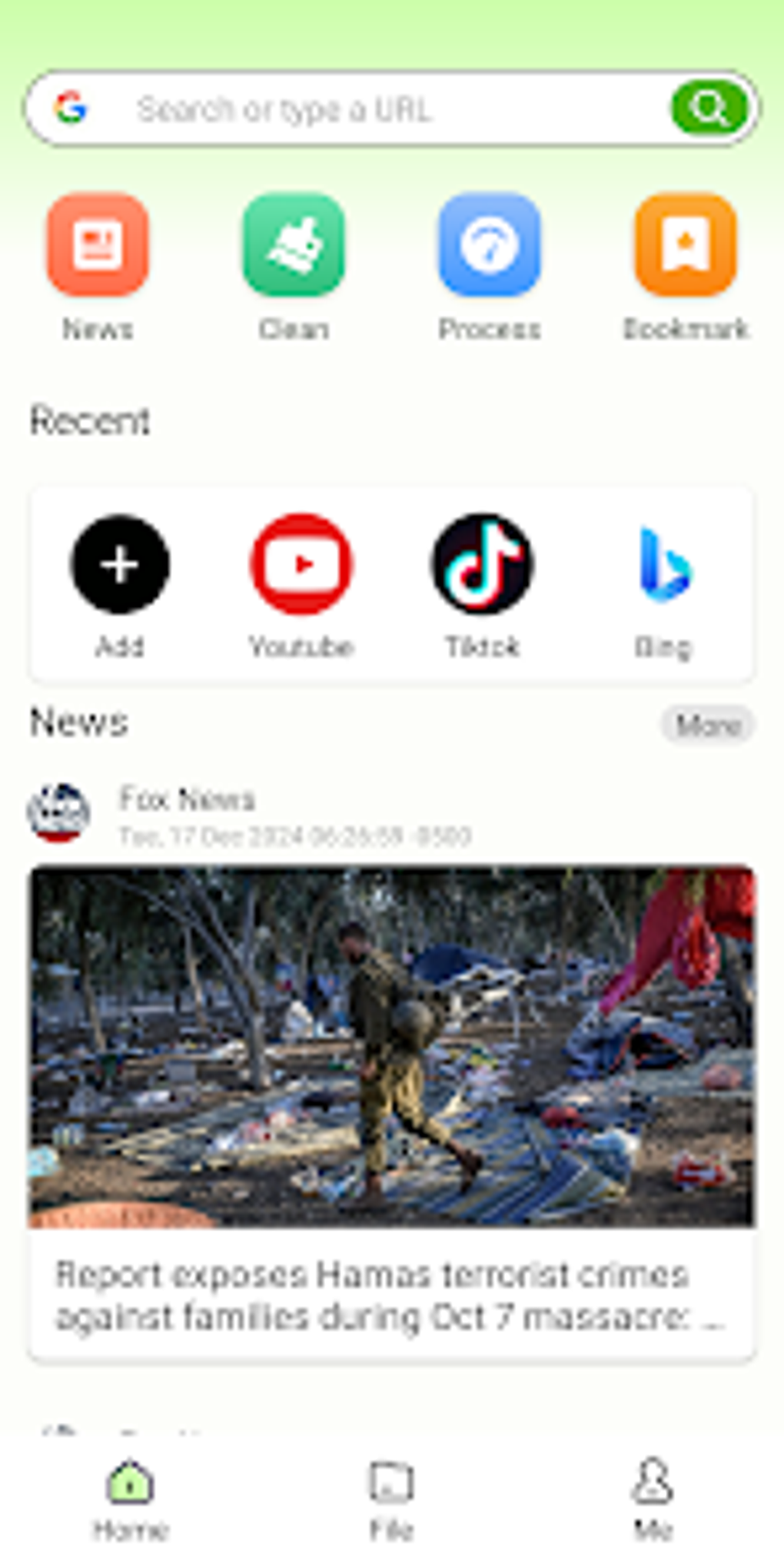 Spark Browser para Android - Descargar