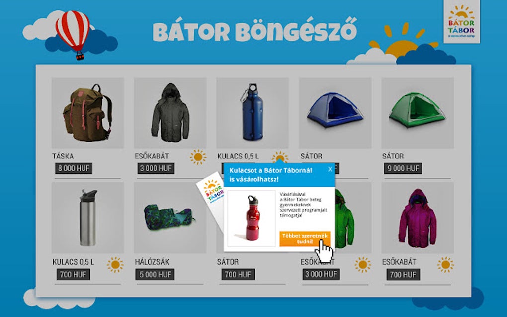 Bátor Böngésző for Google Chrome - Extension Download