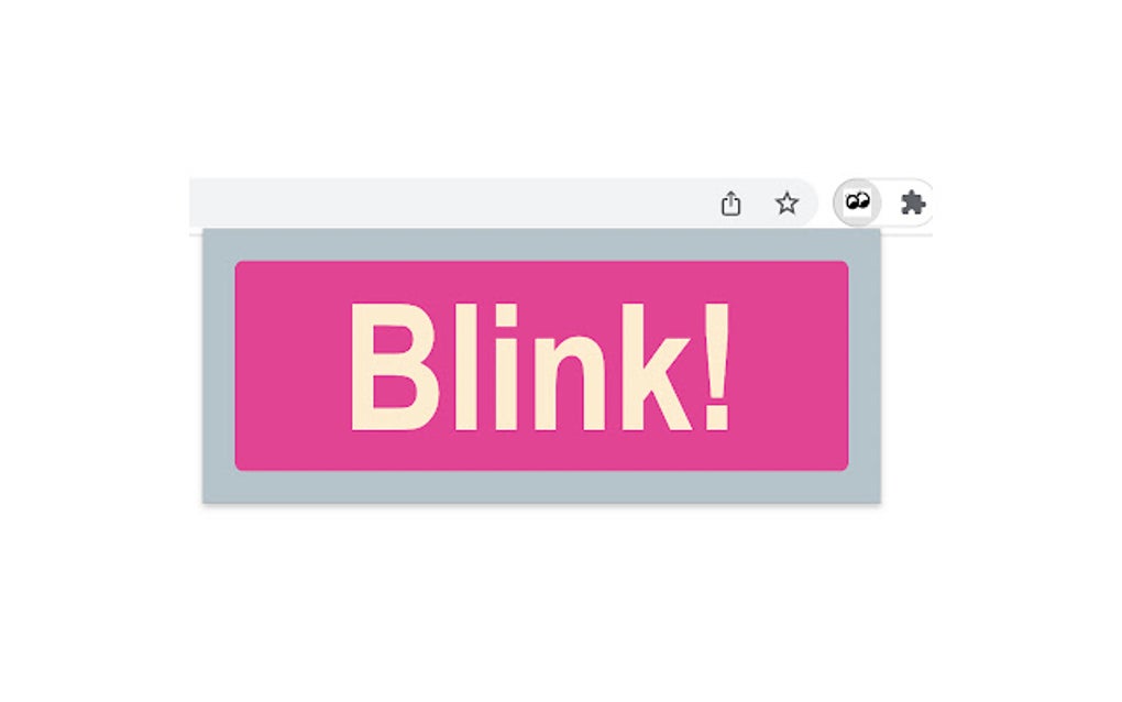 Blink! for Google Chrome - Extension Download
